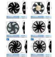 China Vehicle Condenser Fan Ac Cooling Fan Car 12V / 24V 12' for sale