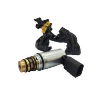 China Silver AC Compressor Control Solenoid Valve For AUTI A3 VW STAGT for sale