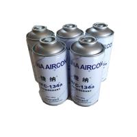 China JNA Brand 100% Pure R-134a Automotive AC Refrigerant 250g Car AC Coolant for sale