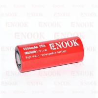 China 5500mAh 3.7V lithium ion 26650 battery Rechargeable 18650 Flat Top High Drain Battery for sale