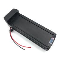 China Optional Rear Hanger E Bike Battery 36V 10Ah 13Ah 15ah Lithium Battery for sale