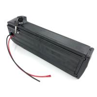 China Optional Rear Hanger E Bike Battery 36V 10Ah 13Ah 15ah Lithium Battery for sale