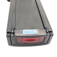 China Optional Rear Hanger E Bike Battery 36V 10Ah 13Ah 15ah Lithium Battery for sale