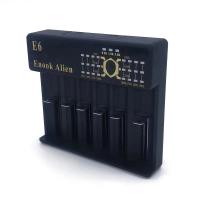 China 6 Slot 2A FAST Battery Charger 18650 / 26650 / 18350 / 18490 / 18500 Battery Charger for sale