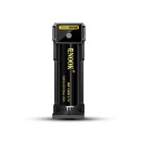 China Single Slot Lithium Ion Battery Charger 1.0A Current USB 18650 Fast Battery Charger for sale