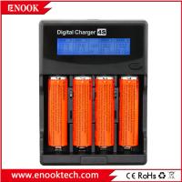China Multifunctional 4 Slot 18650 Battery Charger Rechargeable 450G Weight for sale