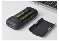 China Removable 18650 21700 Lithium Ion Battery Charger Type C Fast Charging Power Bank for sale