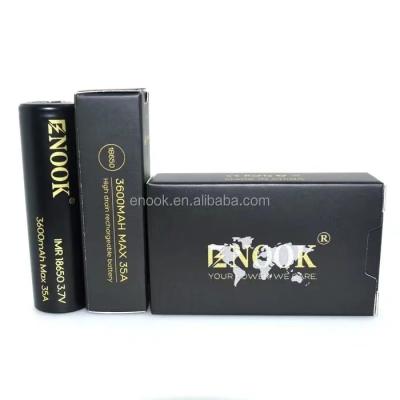 China MAX 35A Lithium Ion Battery Cell 3.7 V 3600mAh 18650 For Flashlight for sale