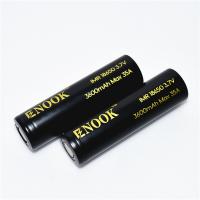China 18650 Rechargeable Lithium Ion Battery Cell 3.7V 3600mAh Flat Top Type for sale