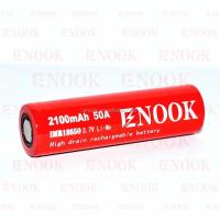 China Portable 18650 High Drain Li Ion Battery 2100mAh 3.7V Max 50A With Flat Top for sale
