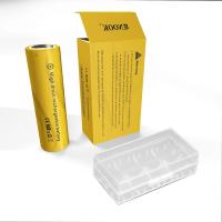 China 3.7V 2200mah 18650 Li Ion Battery Cell Rechargeable With High Discharge Rate for sale