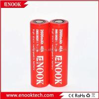 China Enook high discharge rate 18650 rechargeable battery 2600mah 20A  battery cell 3.7V for sale
