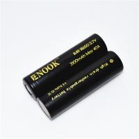 China 3100mAh 3.7V 18650 Button Top Li Ion Batteries 40A High Drain Rechargeable Battery for sale