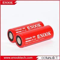 China 18490 Cylinder Lithium Ion Battery Cell 1200mAh 3.7V 20A For Electric Bicycle for sale