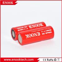 China Rechargeable Lithium Ion Battery Cell 1200mAh 20A 3.7 V 18500 Lithium Battery for sale