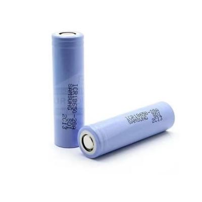 China Li Ion High Drain 18650 Battery 3.7V 2800mAh ICR 28A 40A Battery for sale