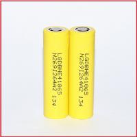 China Rechargeable 18650 3.7 V Li Ion Battery 2500mah 30A Continuous Discharge for sale
