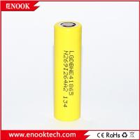 China High Discharge Rate Li Ion Battery 2500mah 20A  HE4 Battery 18650 for sale