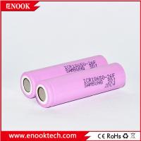 China ICR18650 2200 mAh samsung-26F 3.7V Rechargeable Lithium Ion Battery With High Discharge Rate for sale