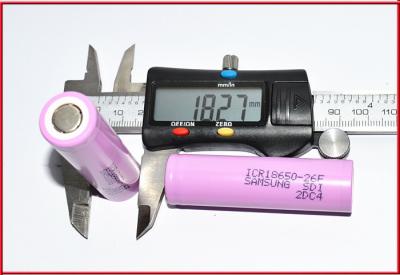 China Rechargeable 18650 Battery Cell 3.7V 2600mah 18650 Li Ion Battery For Flashlight for sale