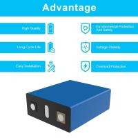 China Monomer Lithium Ion Deep Cycle Battery Grade A 300Ah 3.2V Prismatic LFP Cells for sale
