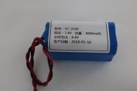 China Enook 2S3P Lithium ion Battery Pack 7.4 v 4000mah For E Bike Electric Tools for sale