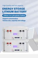 China 51.2V 50A 100Ah 200A Portable Power Stations LifePo4 Solar Energy Storage Battery for sale