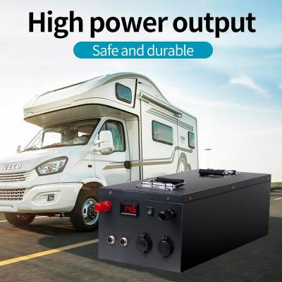 China Server Rack Lithium ion Golf Cart Battery 5KW 51.2V 100Ah LiFePo4 Rechargeable Battery for sale