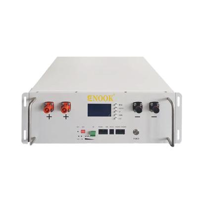 China Customized 48V 10KWh Server Rack Battery / Solar Lithium Iron Phosphate Battery for sale