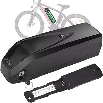 China 10ah 13ah 15ah 20ah 25ah 1000w 36v 48v 24v Lithium Hailong Ion Bafang electric e bike Bicycle Pack Black Lithium Battery for sale