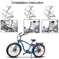 China E Bike Silver Fish Lithium Battery Pack Recommended For 23 ± 5°C Storage Temperature for sale