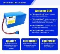 China Blue Type 48V 40ah E Scooter Lithium Ion Battery Customized For Electric Vehicles for sale