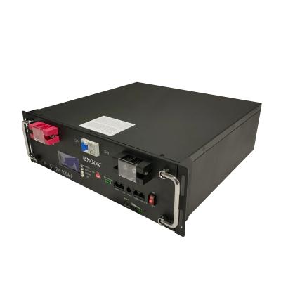 China Server Rack Lifepo4 Lithium Battery Solar Energy Storage System 10 Kwh 51.2V 100ah for sale