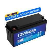 China 12v 300ah Solar Lithium Ion Phosphate Batteries 12V 24V 48V 51.2V 100ah 200ah 300ah 400ah Lifepo4 Battery Box Pack for sale