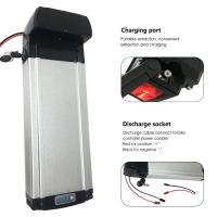 China Rear Rack Ebike Battery Pack Charge Aluminum Alloy Shell Battery for E Bikes for sale