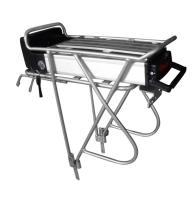 China Rear Rack Ebike Battery Pack Charge Aluminum Alloy Shell Battery for E Bikes for sale