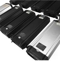 China Capacity Charge E Bike Lithium Ion Battery Aluminum Alloy Shell 48V 36V for sale