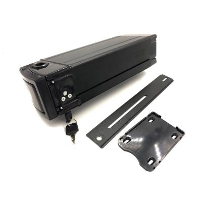 China Aluminum Alloy Shell Lithium Ion E Bike Battery Charge Silver Battery Pack 42V for sale