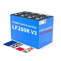 China High Capacity 280Ah LiFePO4 Battery Lithium Iron Phosphate Cells for Solar EV RV Pack for sale