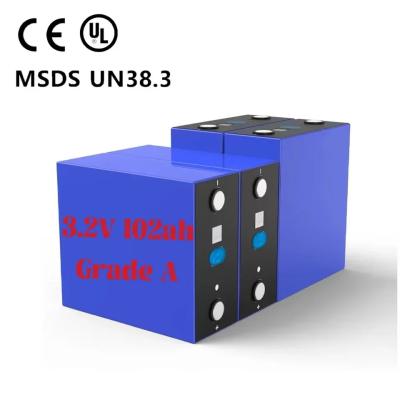 China Ukraine Poland Eu Stock 3.2V Prismatic Lifepo4 Cell 105Ah 280AH 304AH with BMS Grade A for sale