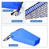 China 18650 Cell Triangle 36V/ 48V/ 52V/ 60V/ 72V Electric Bike Battery with 13Ah~17.5Ah Capacity for sale