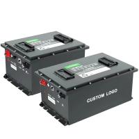 China 51.2V Lithium Iron Phosphate Battery With Smart BMS For Golf Cart for sale
