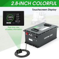 China 51.2V Lithium Iron Phosphate Battery With Smart BMS For Golf Cart for sale