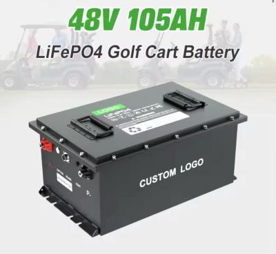 China Electric Golf Cart Lithium Ion Batteries Pack with Bluetooth and 58.4V Charge Voltage for sale