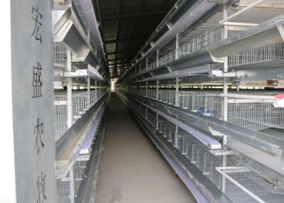 China Slivery H Frame Poultry Breeding Cages Heatproof 360 Degree Ratation Design for sale