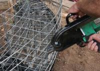 China Landscape Stone Cage - Galvanized Steel Wire Mesh with 2.4-3.5mm Diameter for Retaining Walls for sale