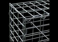 China Welded Gabion Basket 3x3 Inch Mesh with 3-5mm Steel Wire for Retaining Walls and Erosion Control for sale