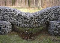 China Sack Gabion Cylindrical Basket 2.7mm Wire Diameter with 515 MPa Tensile Strength for River Bank Protection for sale
