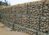 China Galvanized Gabion Basket - 2.2mm to 3.4mm Wire Diameter with 215-265g/m² Zinc Coating for Erosion Control for sale