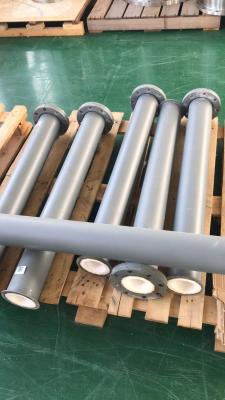 China Customization Wear Resistant Ceramic Lined Metal Pipe for Industrial Applications for sale